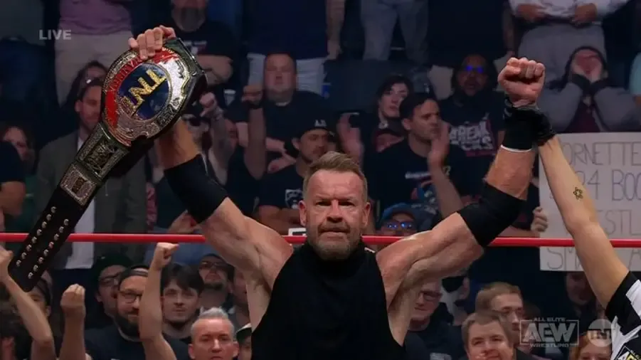 Christian Cage Wins AEW TNT Title On Collision